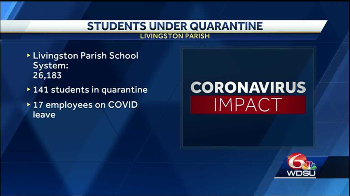 150 students, teachers in quarantine because of COVID-19 in Livingston ...