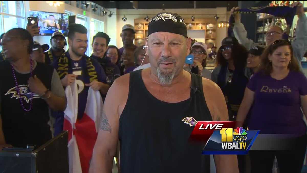 Video: Ravens fan talks about early tailgating