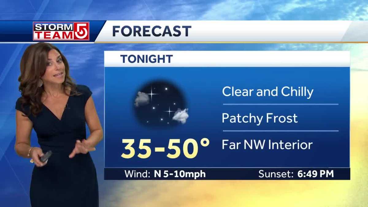 Video: Cool, chilly day ahead