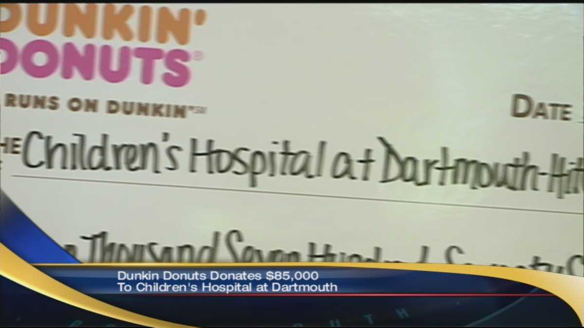 Dunkin Donuts donates $85,000 to CHaD