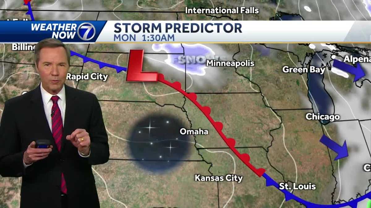 Just a bit cool Monday