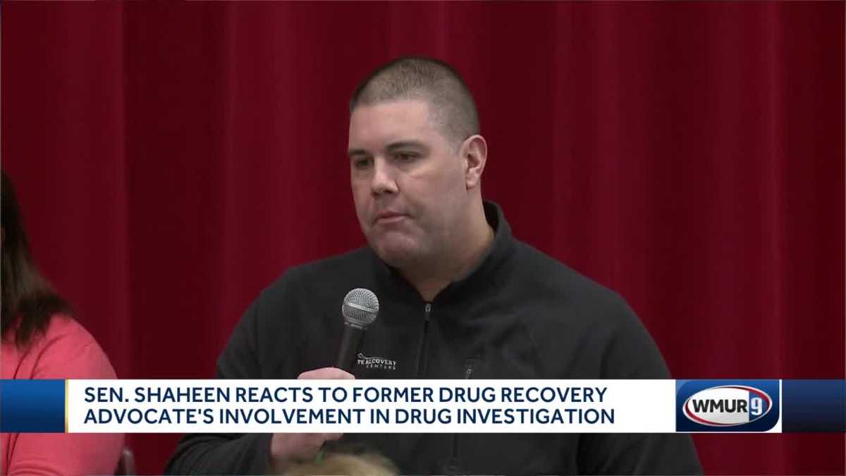 Shaheen reacts to former drug recovery advocate's involvement in drug ...