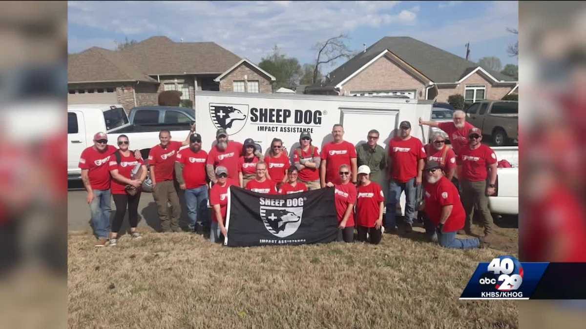 Sheep Dog impact assistance helping storm victims in Arkansas