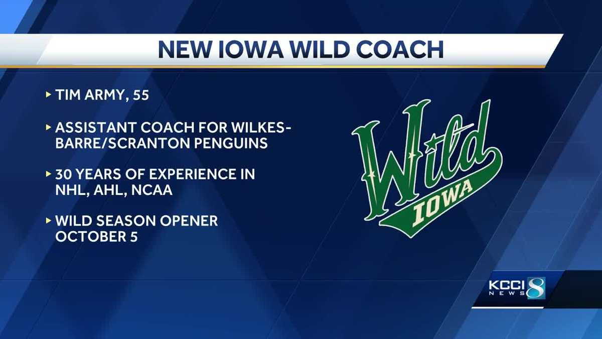 New coach announced for Iowa Wild