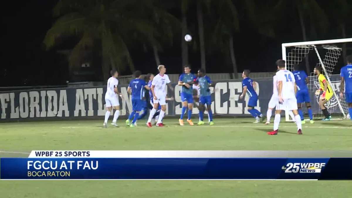 FAU soccer comes back to beat Florida Gulf Coast in overtime