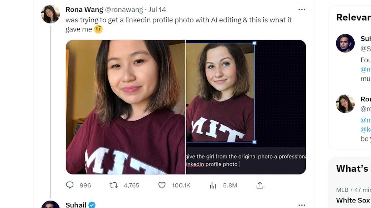 Massachusetts grad questions bias of AI image generators