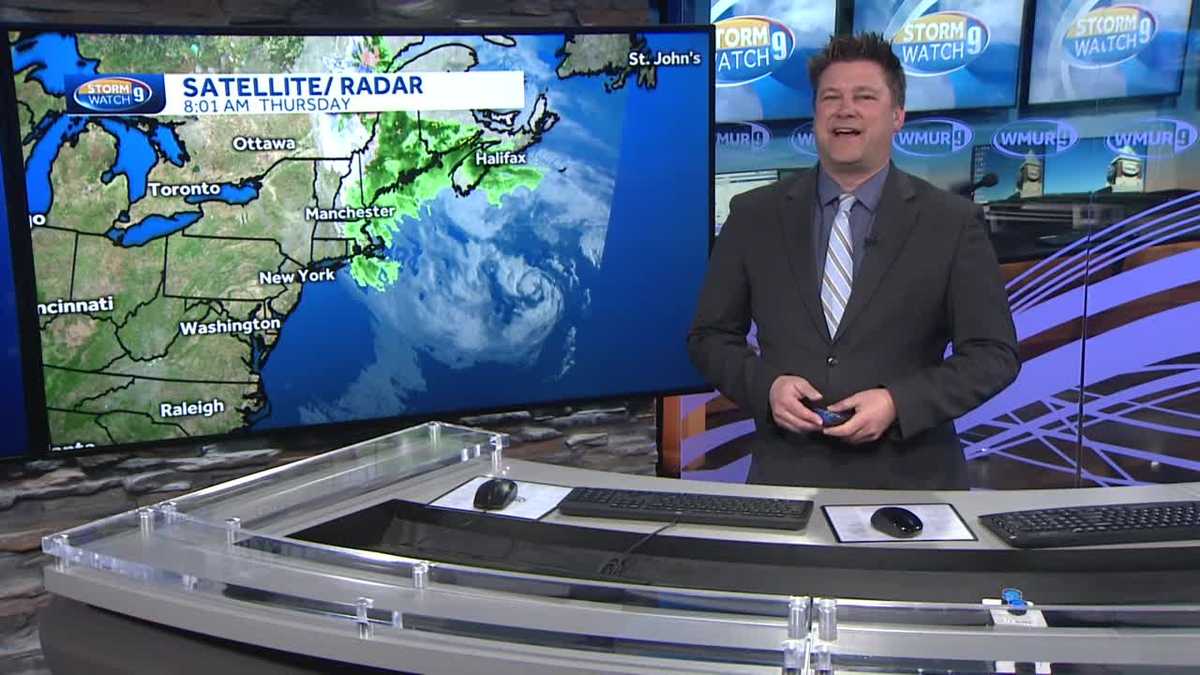 Watch: Steady rain moves in