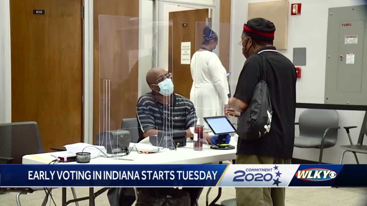 What to know about Indiana's early-voting period beginning Oct. 6