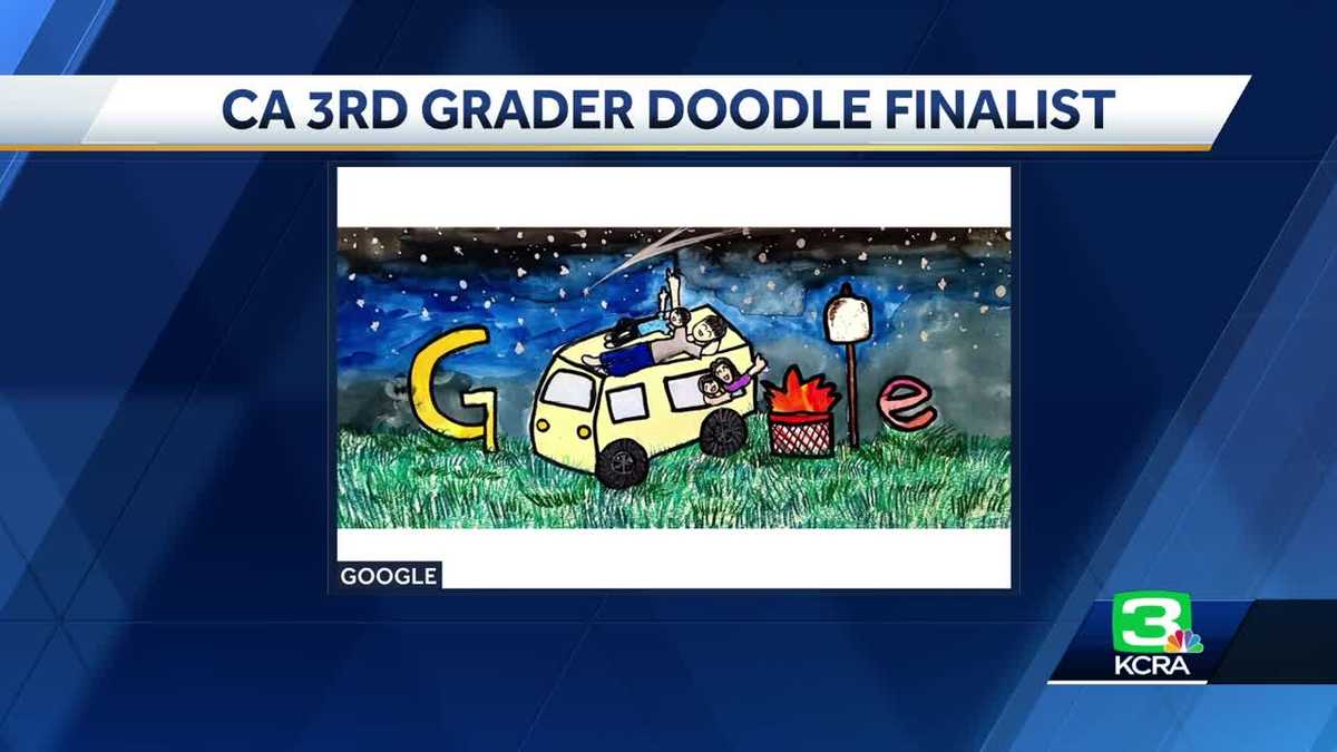 California third-grader is a finalist for 'Doodle for Google'