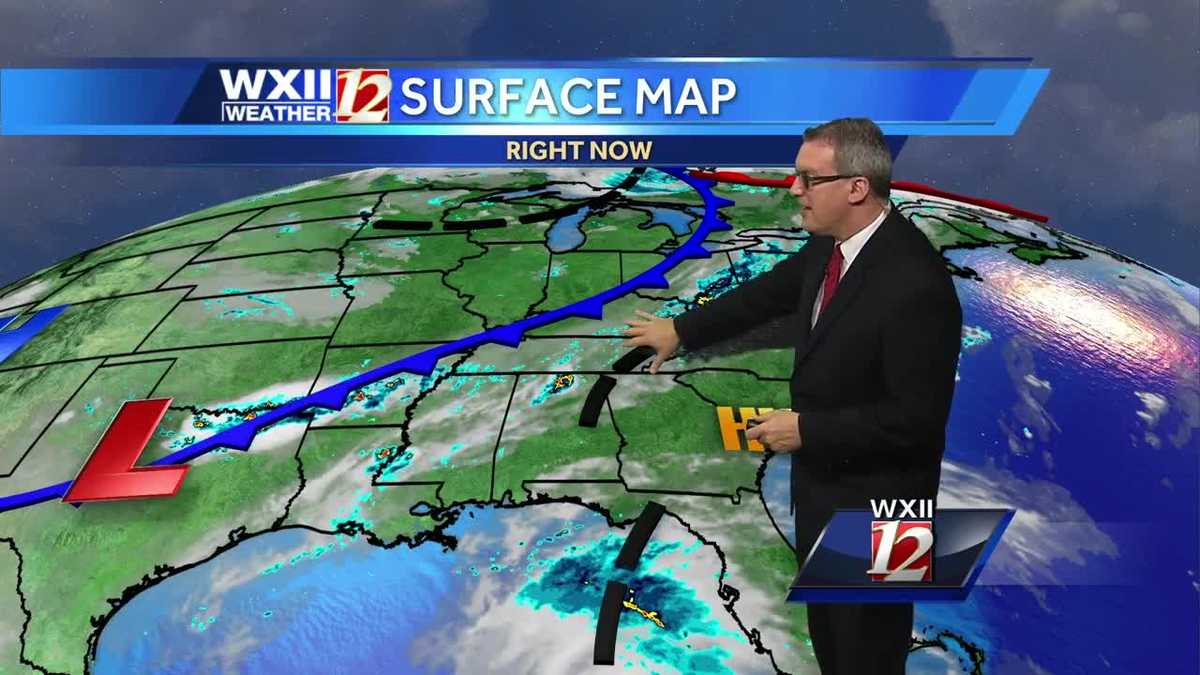 WATCH: More rain & strong storms later today