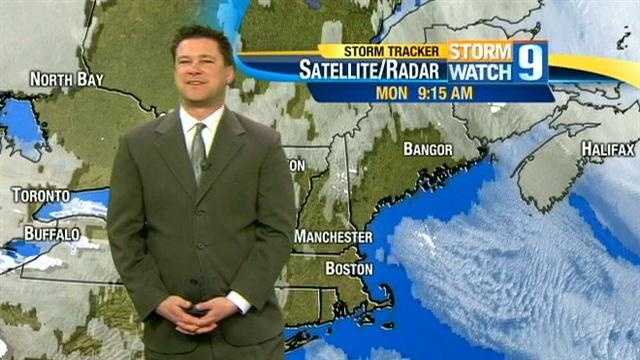 Bright, brisk day before cold night