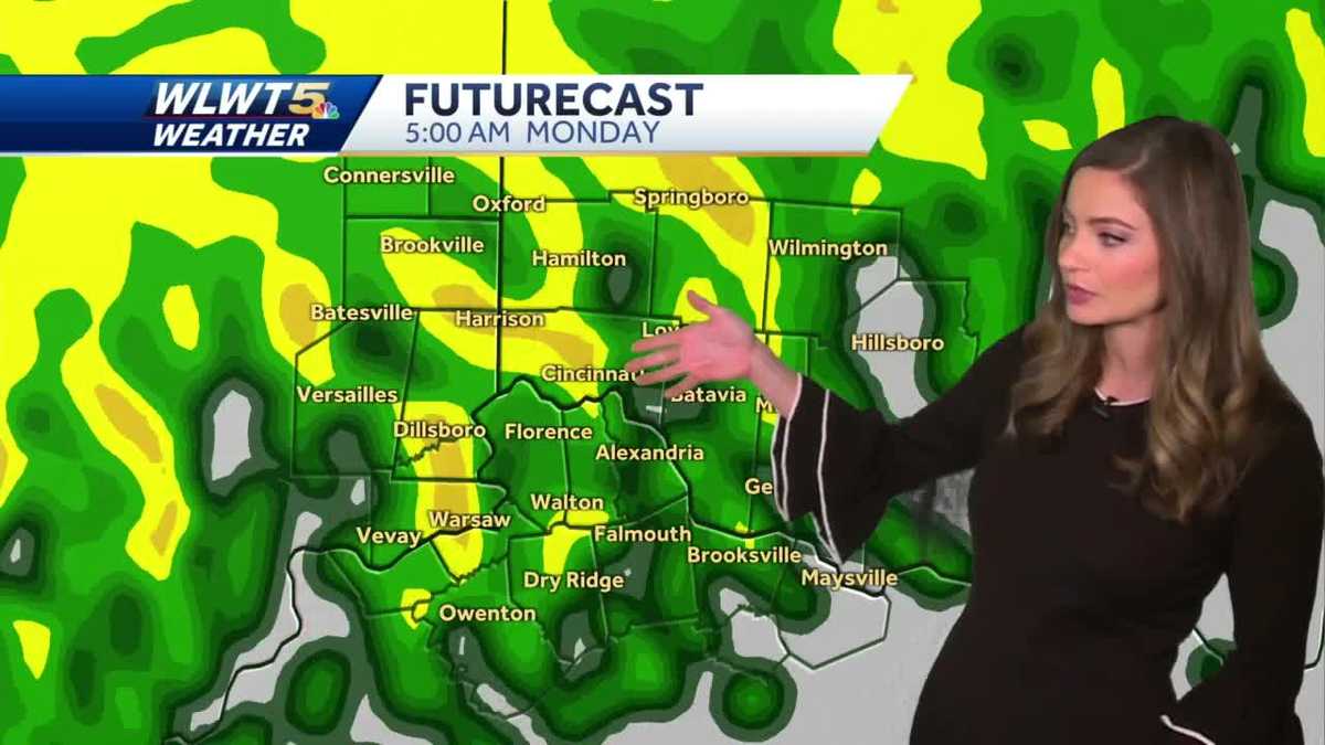Steady rain returns with a slow-moving cold front