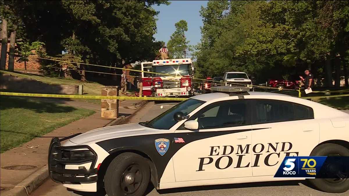 Edmond police shoot suspect after fire sparks at home