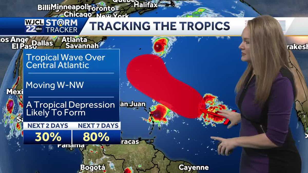 Sticky day ahead in Savannah