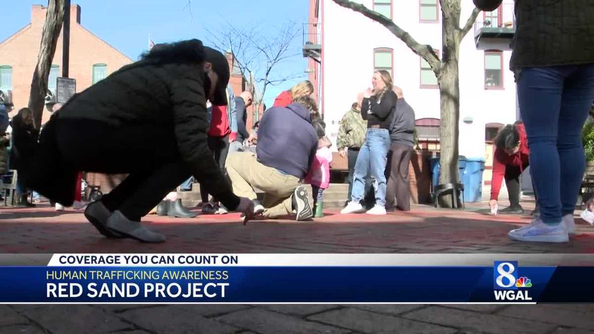 Red sand project helps bring light to human trafficking