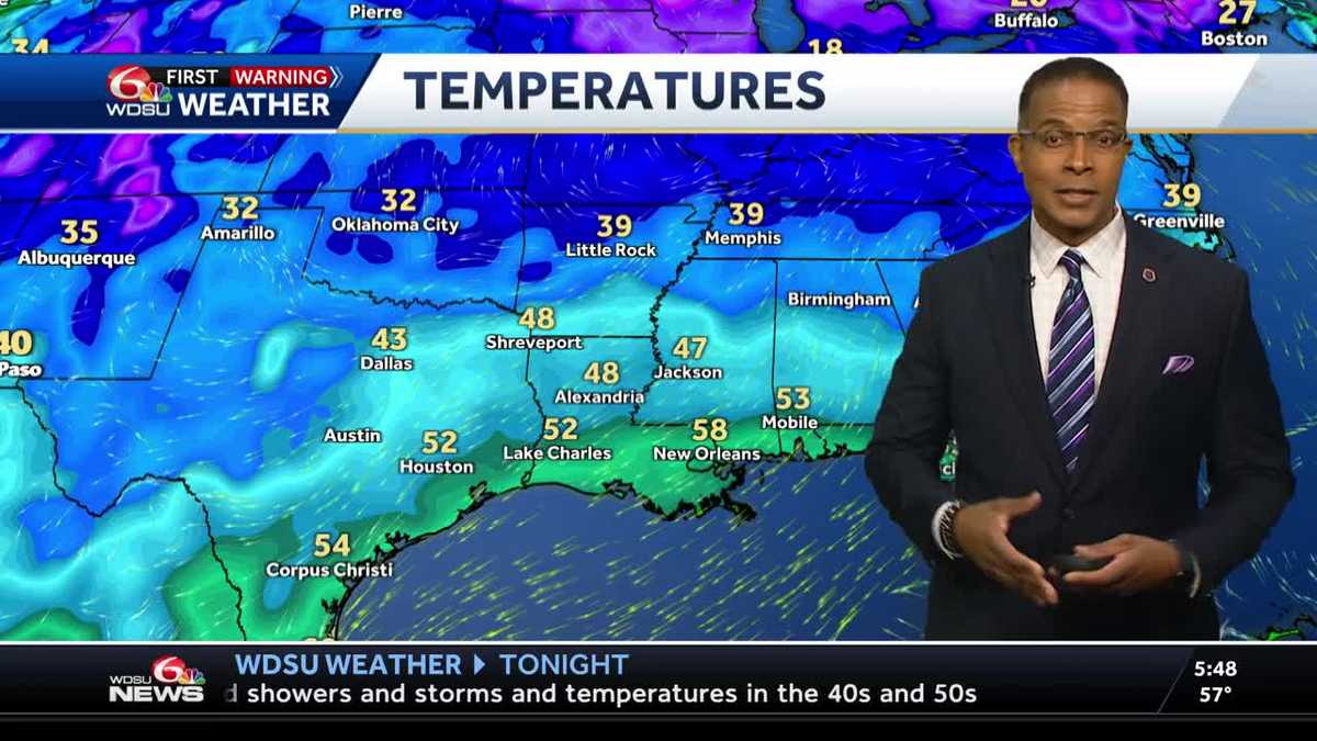 A cloudy and chilly Thursday