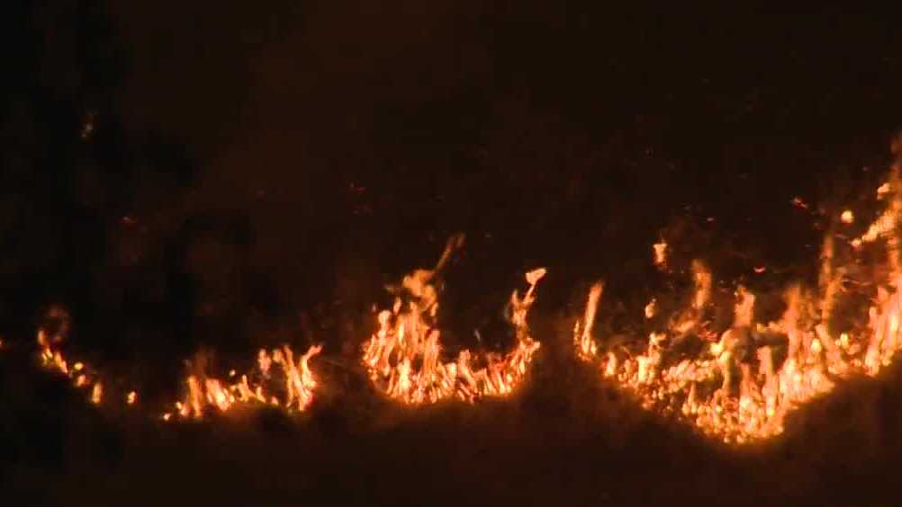 Evacuations in place as crews battle wildland fire in Colusa County