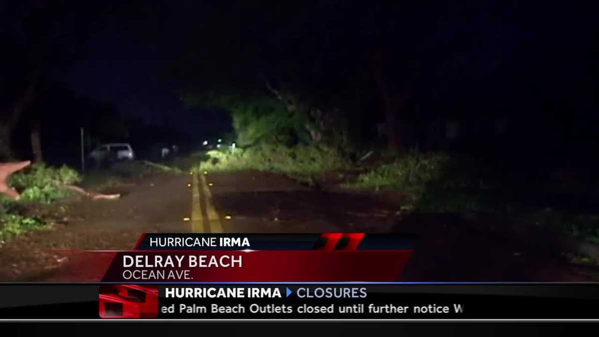 Damage report from Delray Beach