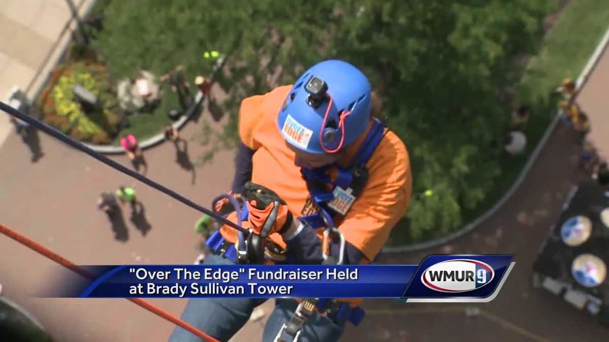 Dozens go 'Over the Edge' for good cause