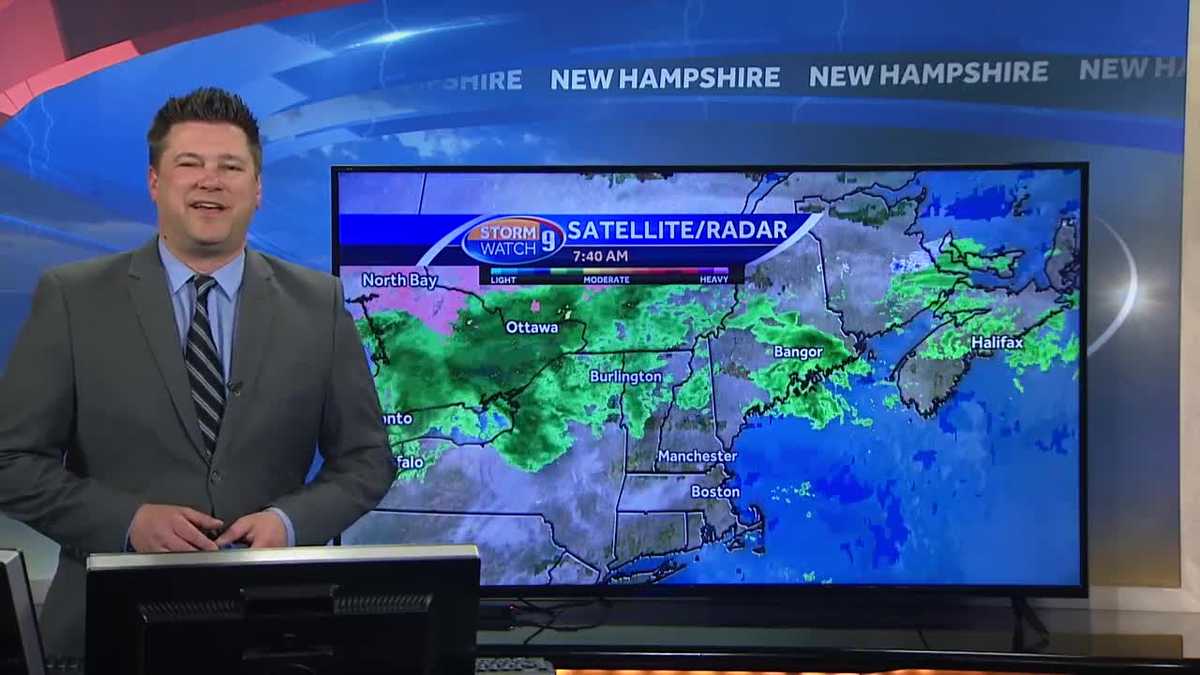 Watch: Mild day ahead of record warmth