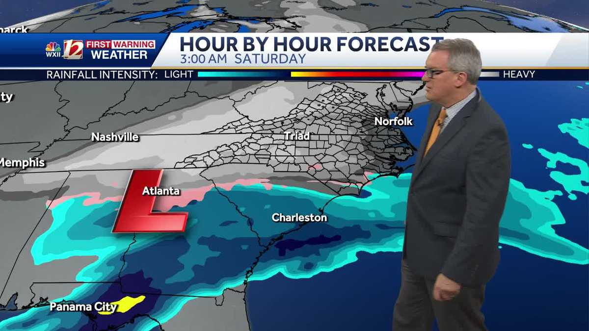 WATCH: Cold air remains as focus now turns to the next Triad storm