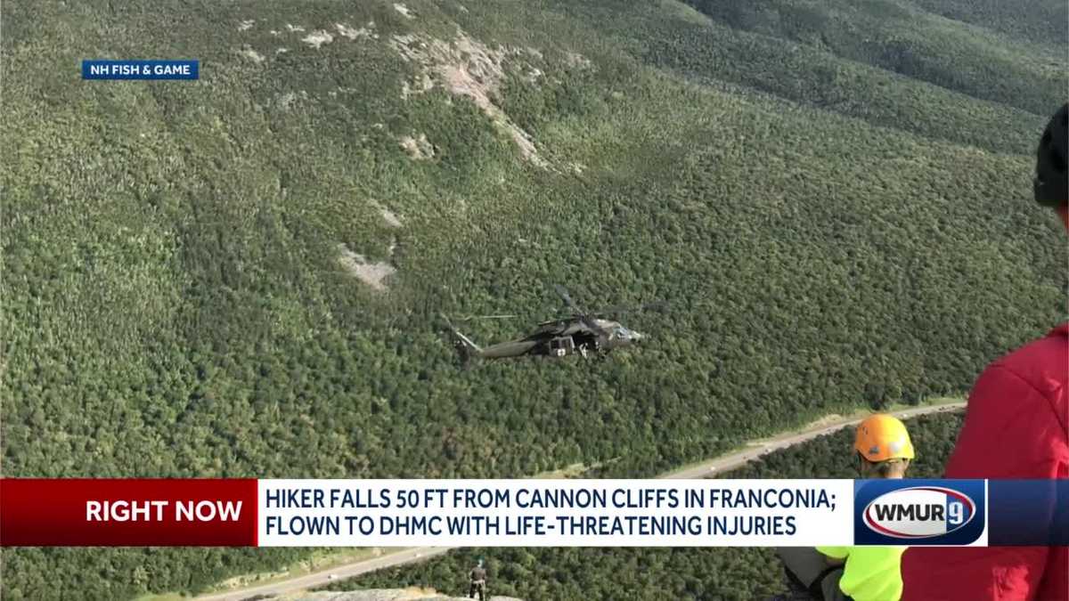 Rock climber has life-threatening injuries after fall, officials say