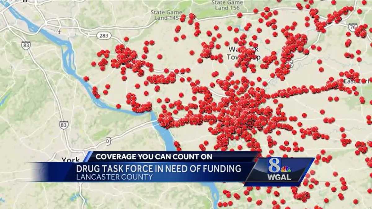 Lancaster County Drug Task Force says it's in danger of shutting down