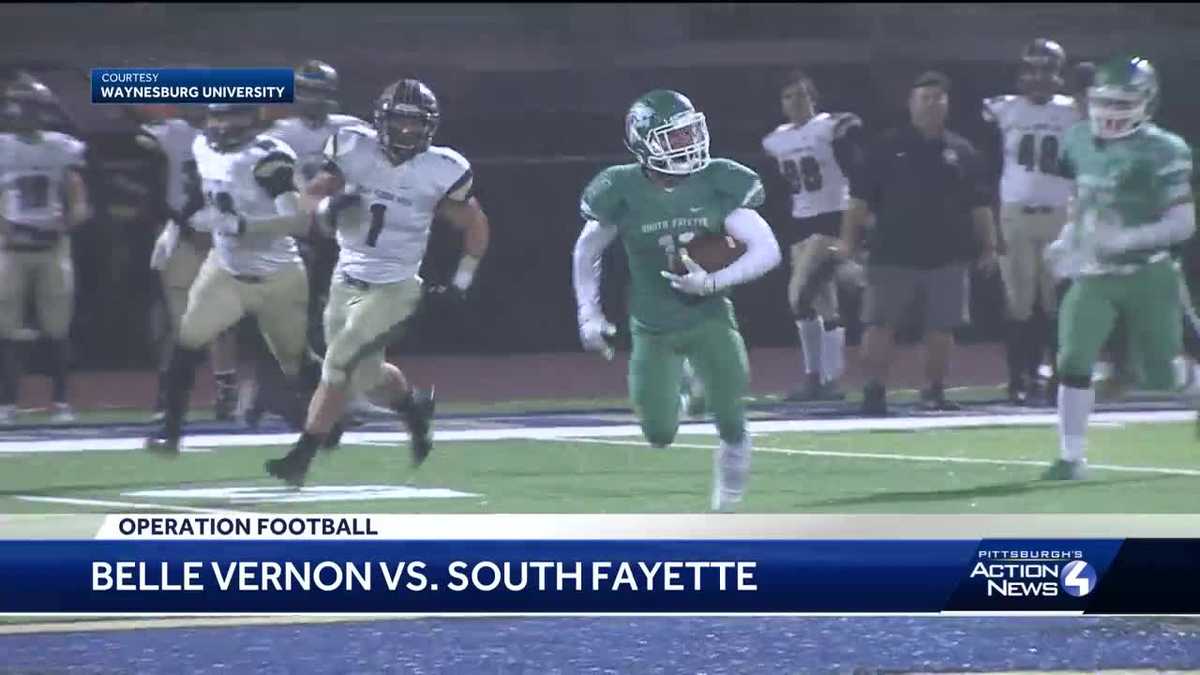 Operation Football: South Fayette beats Belle Vernon
