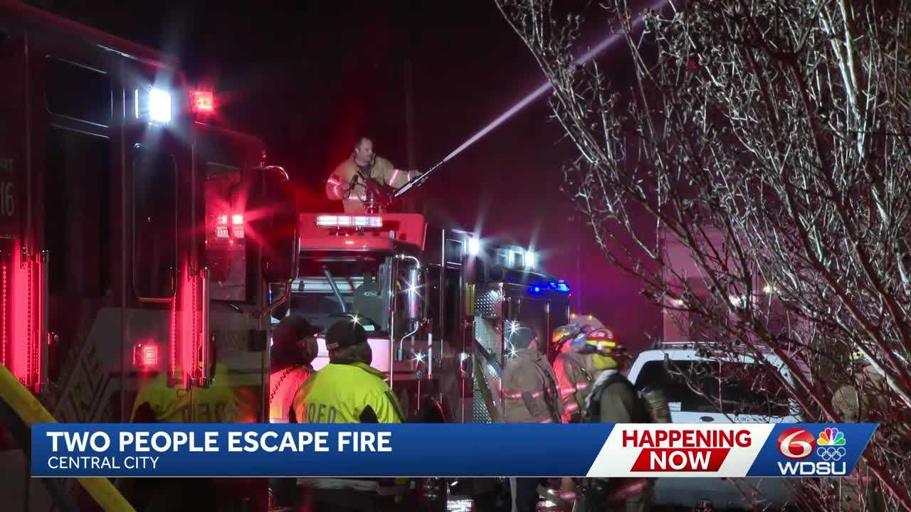 New Orleans Fire on the scene of house fire in Central City | ALT 92.3 ...