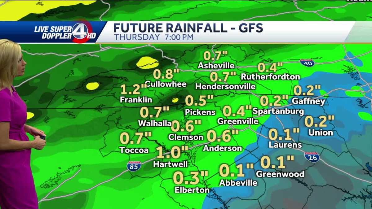 Videocast: The Latest Timing On Rain