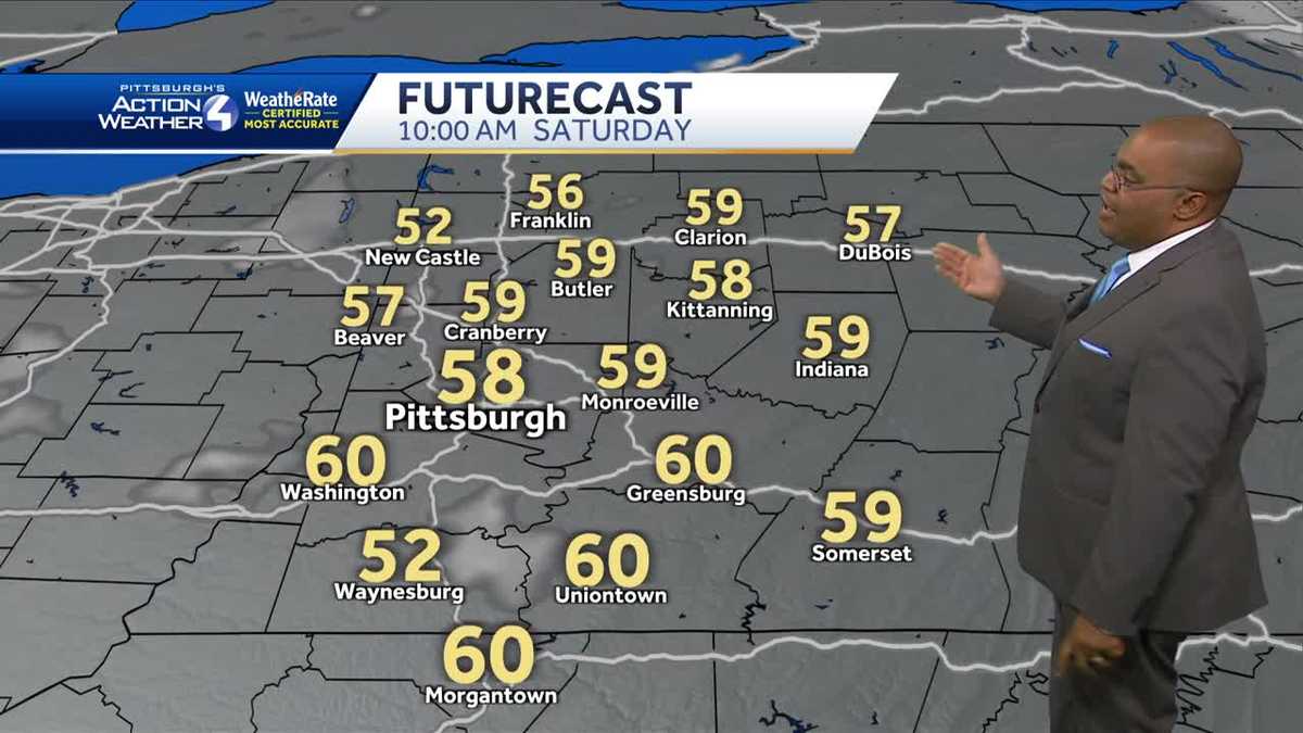 Pittsburgh weather: Pleasant Saturday