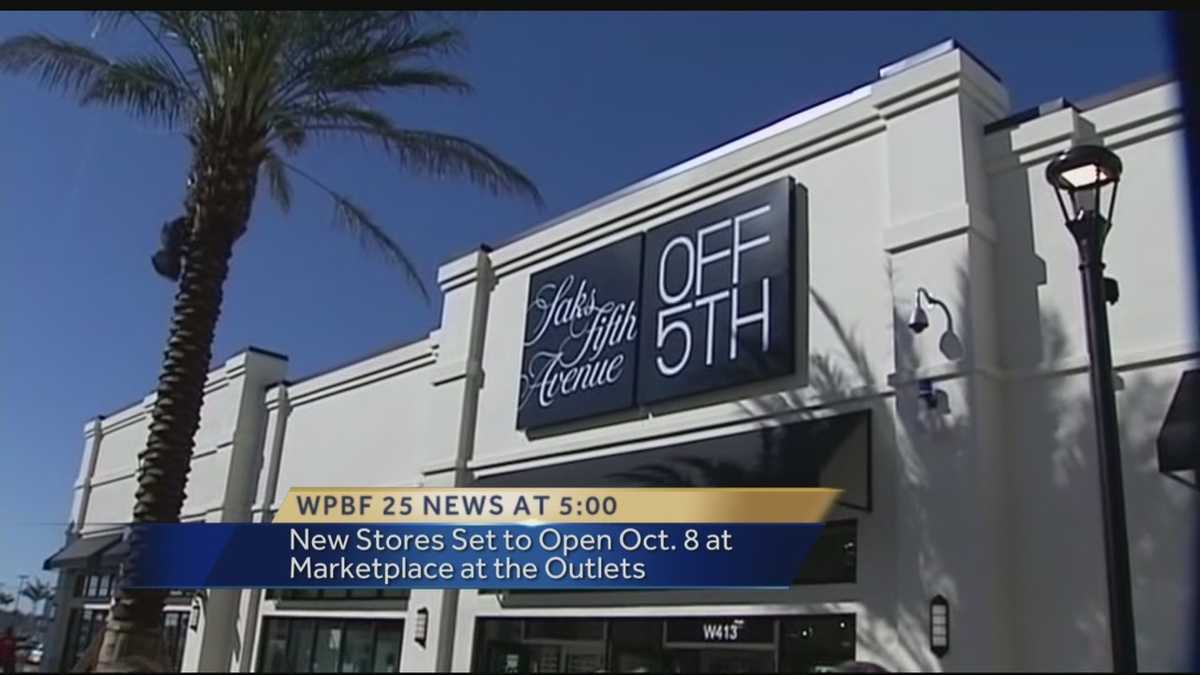 New stores opening soon at Marketplace at the Outlets