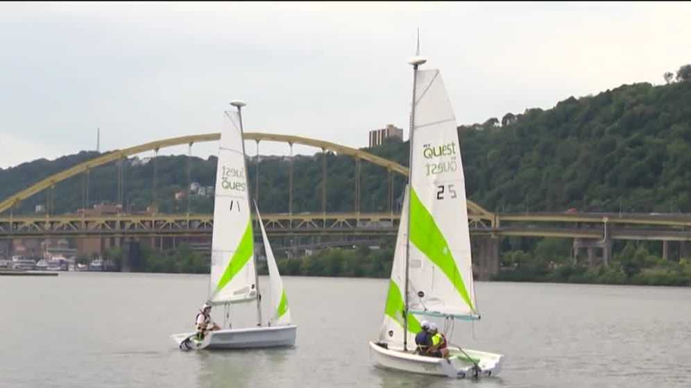 Sailing lessons on Pittsburgh's three rivers for high schoolers
