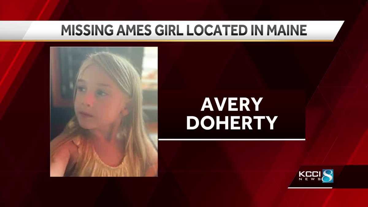 Missing Ames, Iowa girl found in Maine; mother arrested