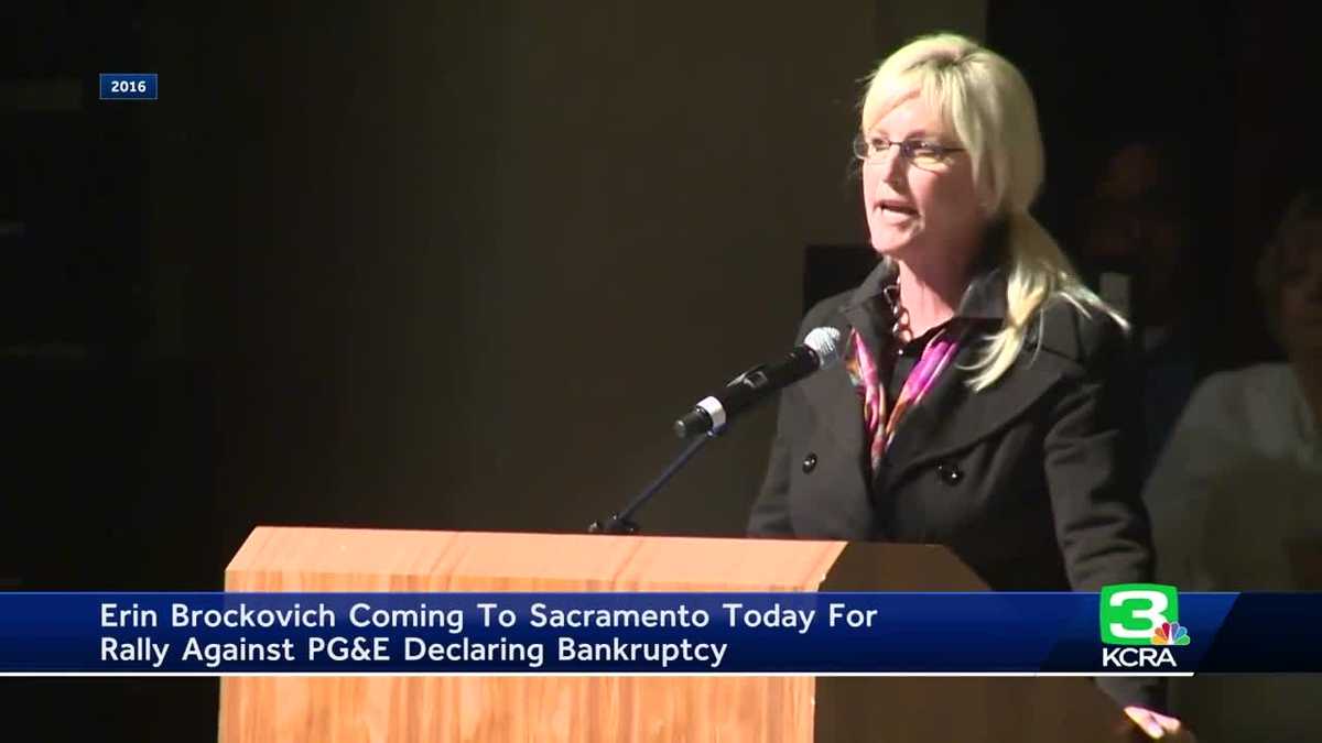 Erin Brokovich To Lead Rally in Sacramento Today
