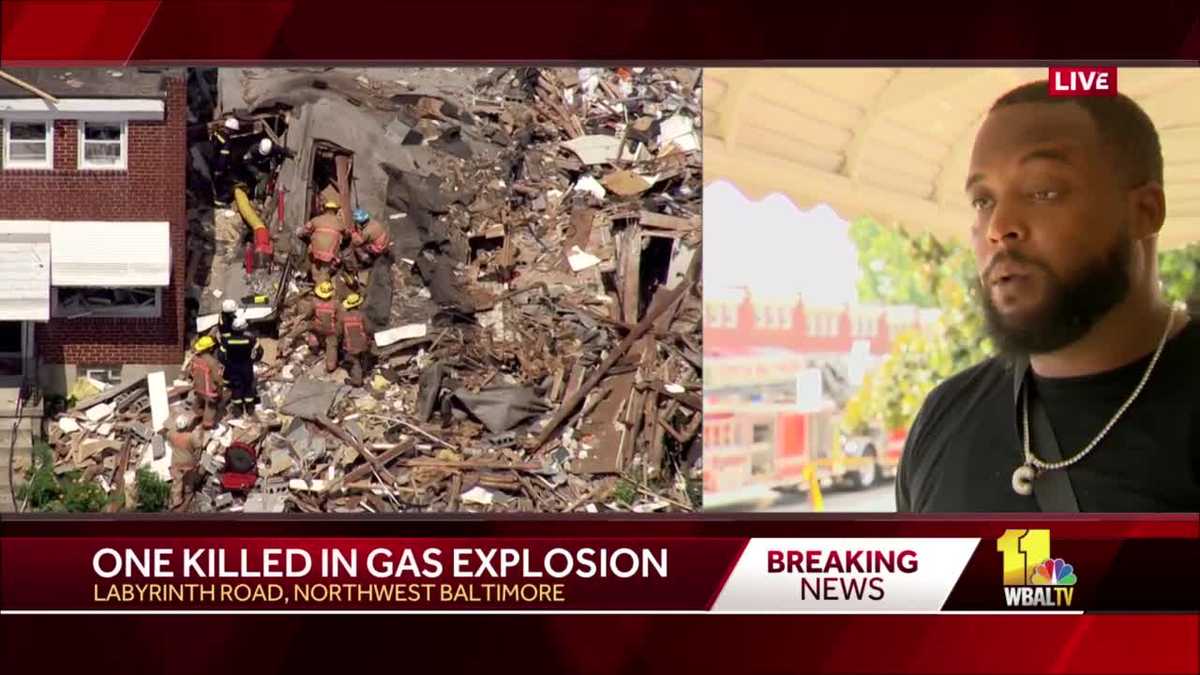 Baltimore explosion: Man says he's a human, not a hero after trying to ...