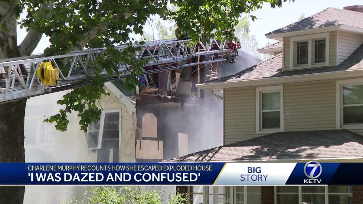 Omaha woman escapes exploded house