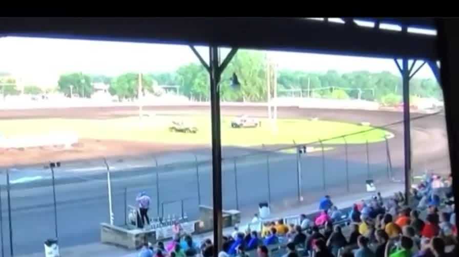 Iowa race track cuts ties with announcer after racist rant