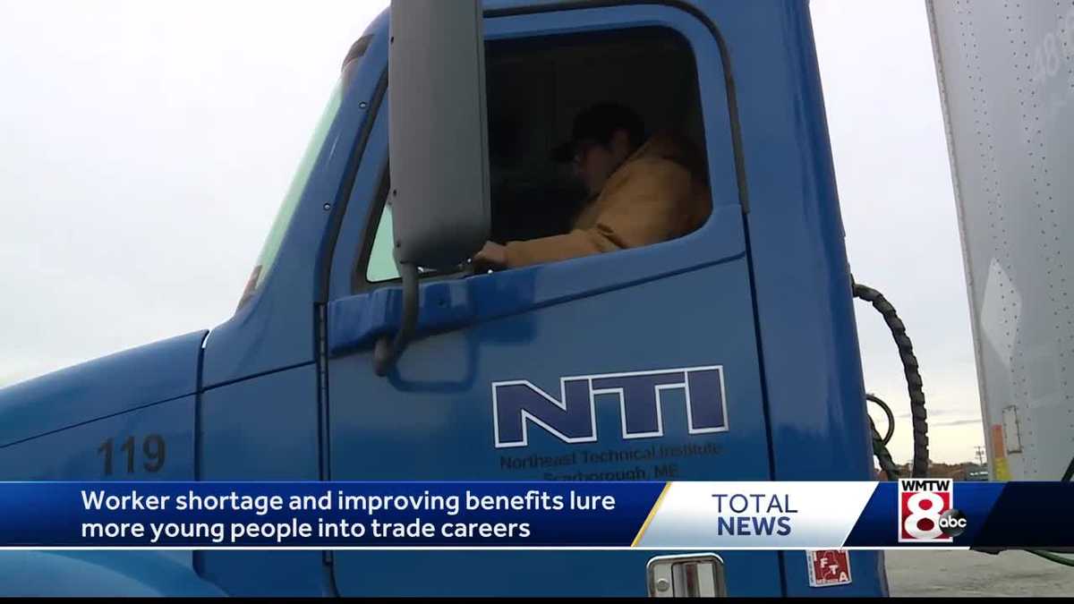 Truck driving among trade careers luring young people with improving ...