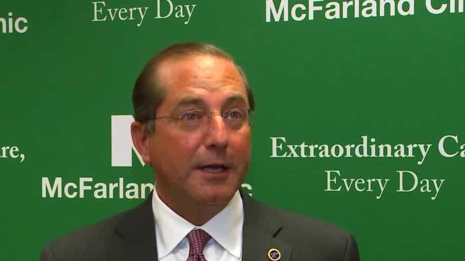 Exclusive: Secretary Azar shares the future of therapeutic uses in ...