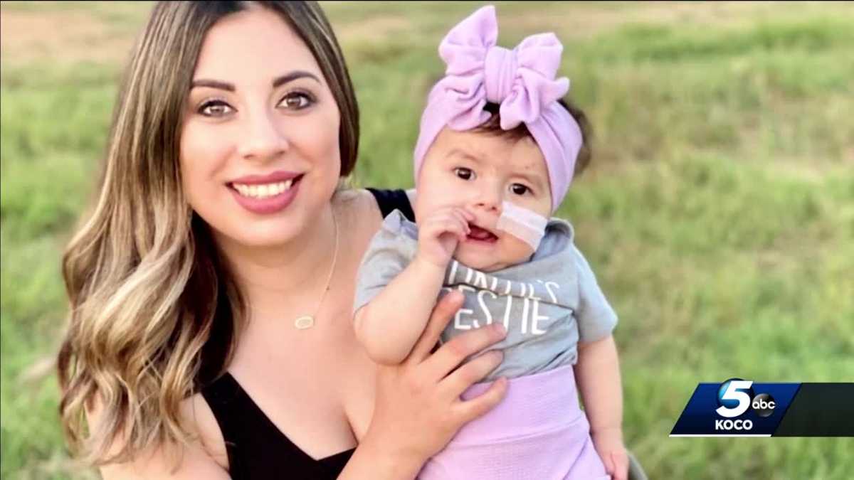 Edmond family describes baby’s long journey after being born with heart ...