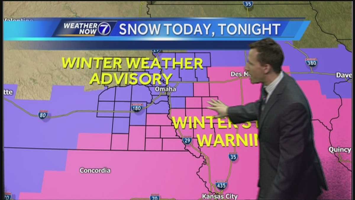 Matt's Snowy Tuesday Forecast