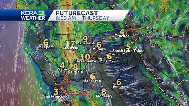 Another warm day. North winds increase late week. Where to expect the ...