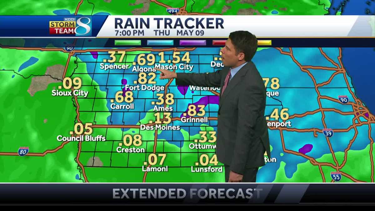Iowa weather: More rain for Des Moines By Wednesday evening