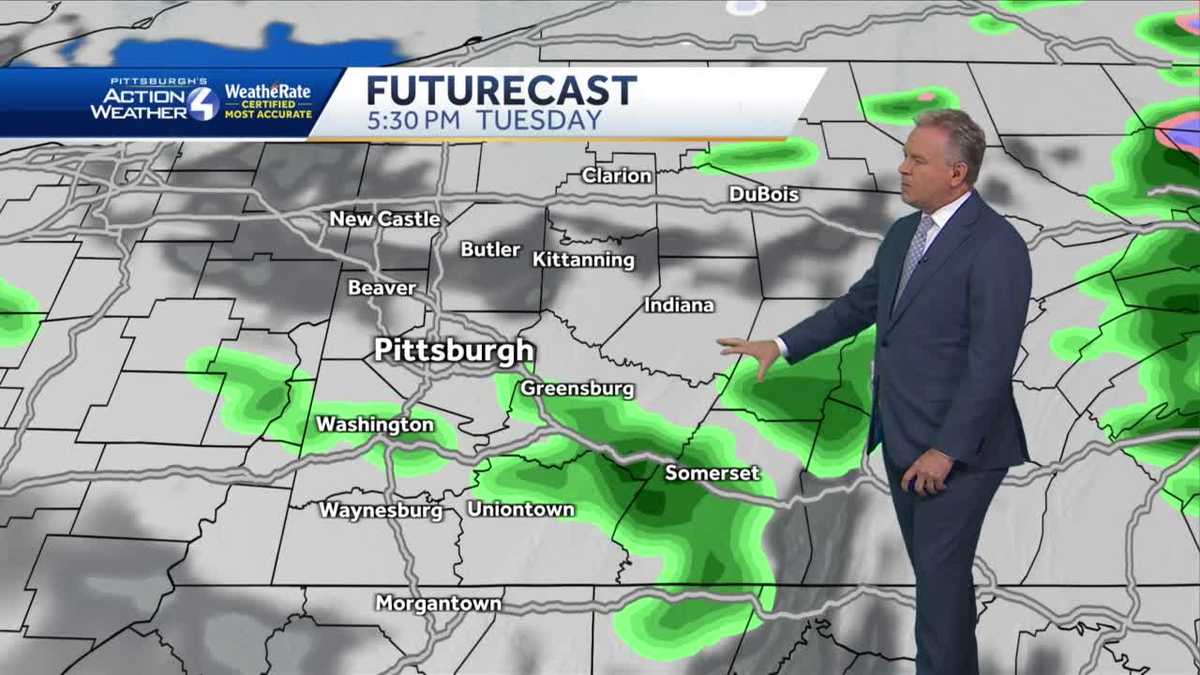 Cloudy on Tuesday