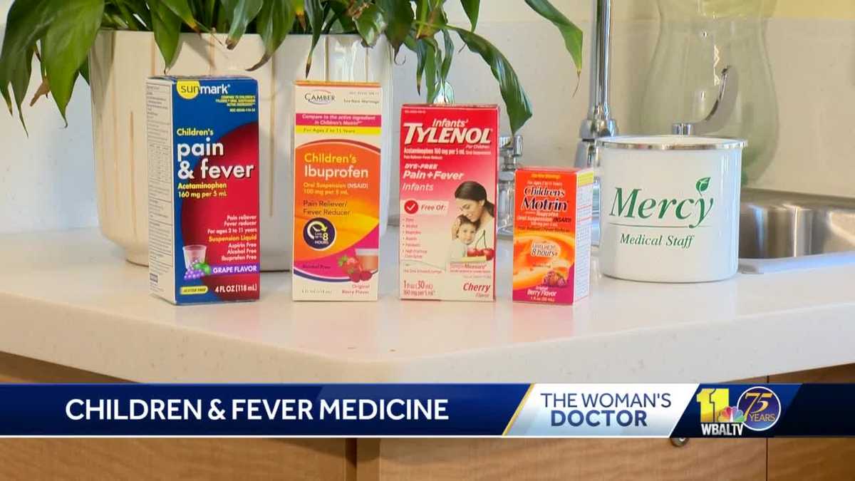 The Woman's Doctor: Treating children's fever with medicine