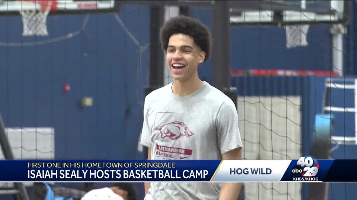 Isaiah Sealy hosts first youth basketball camp