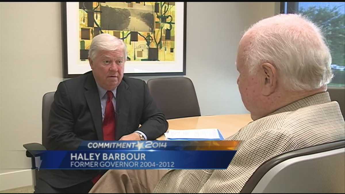 Barbour talks about Senate race