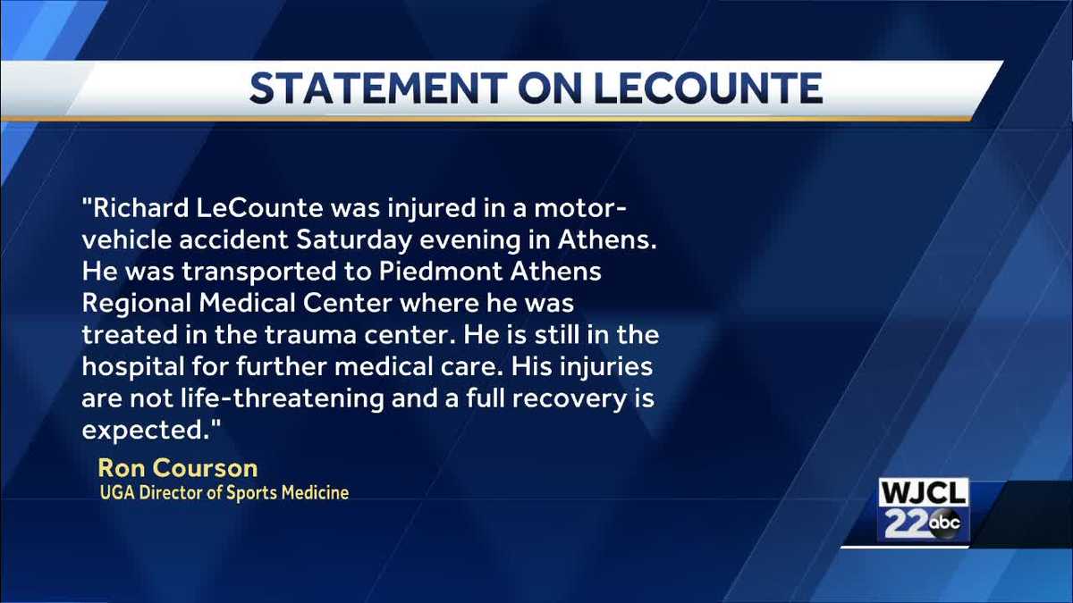 LeCounte expected to make full recovery after accident
