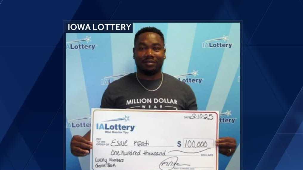 Southeast Iowa man wins $100K on lottery ticket